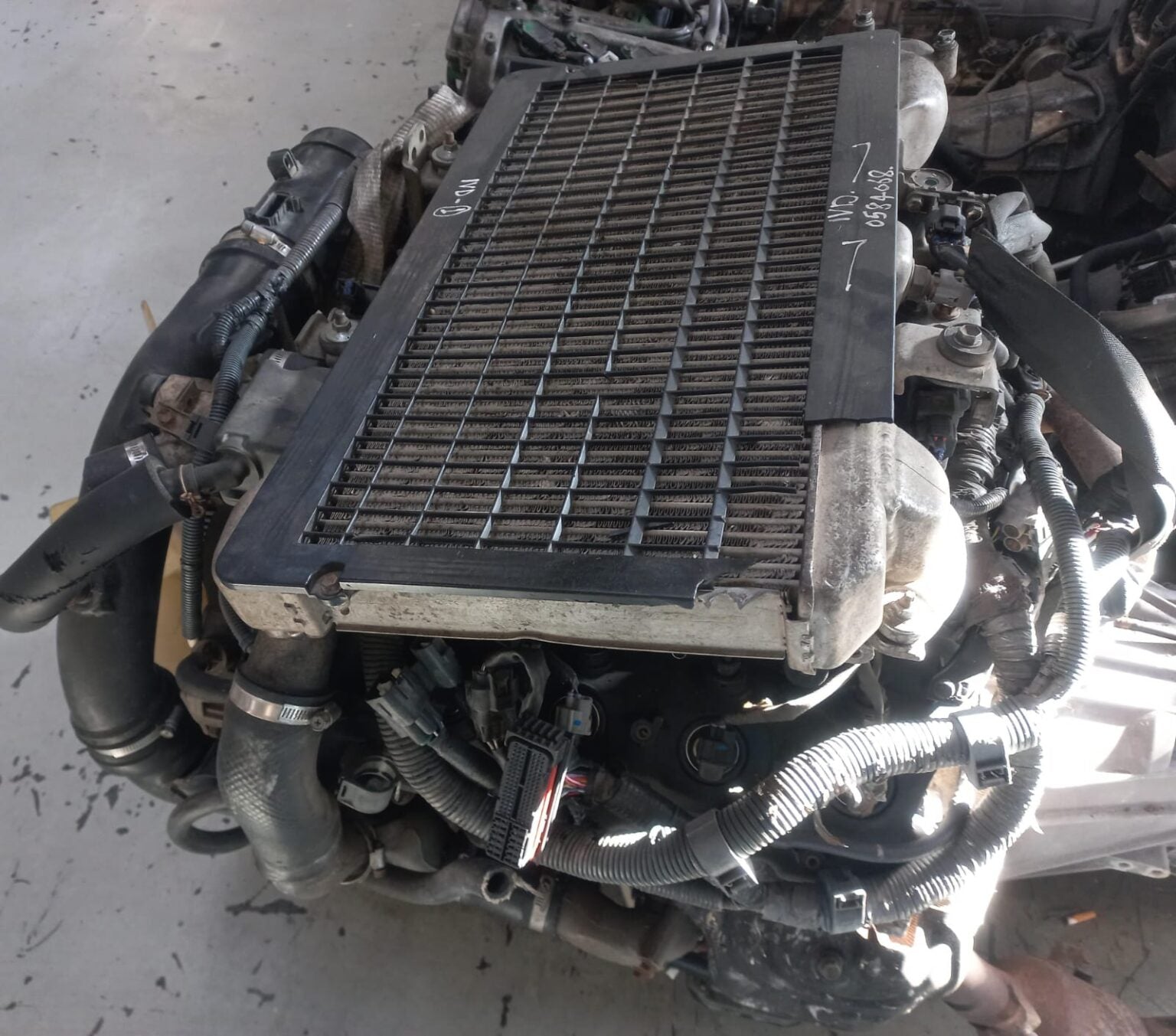 TOYOTA Land Cruiser 79 Series Pick-Up 1VD Engine Complete (1VD ...